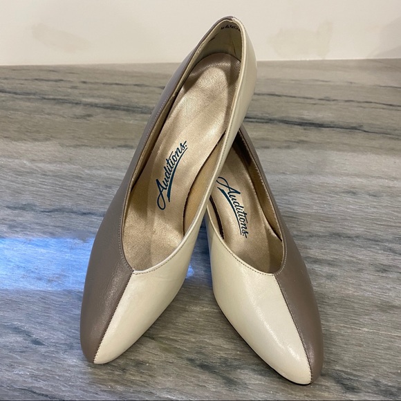 Auditions | Shoes | Vintage Retro Auditions Leather Pumps Heels 9 ...